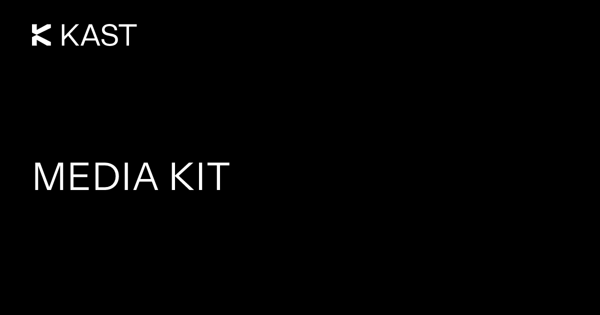 Brand and press kit — logos, cards, film | KAST
